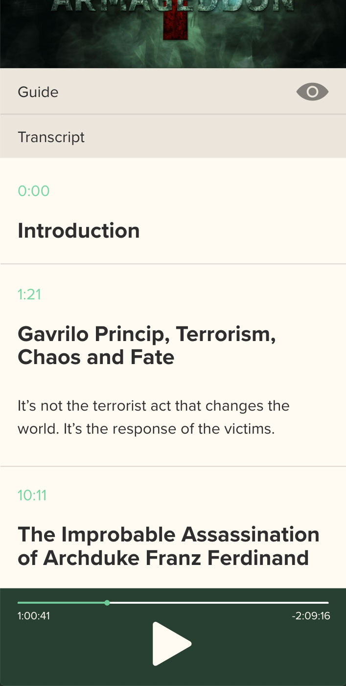 Timeline Notation: Visual Timelines for Podcasts and Audiobooks